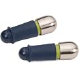 Amazon.com: Joseph Joseph BarWise Twist-Lock Wine Stoppers, 2-Piece ...