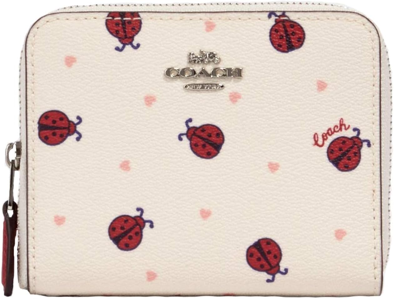 Coach NY Ladybug Small Leather Zip Around Wallet - #2913 at Amazon ...