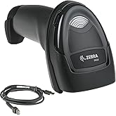 Amazon.com : Zebra DS8108-SR (Standard Range) Handheld Corded Barcode Scanner(Imager,2D/1D,IP52 ...
