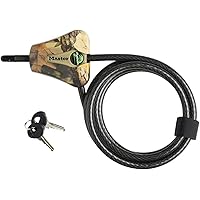 Master Lock Python Trail Camera Adjustable Camouflage Cable Locks 8418KA-12 CAMO 12-Pack Brown ...
