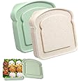Amazon.com: Sandwich Containers, Sandwich Containers for Lunch Boxes ...
