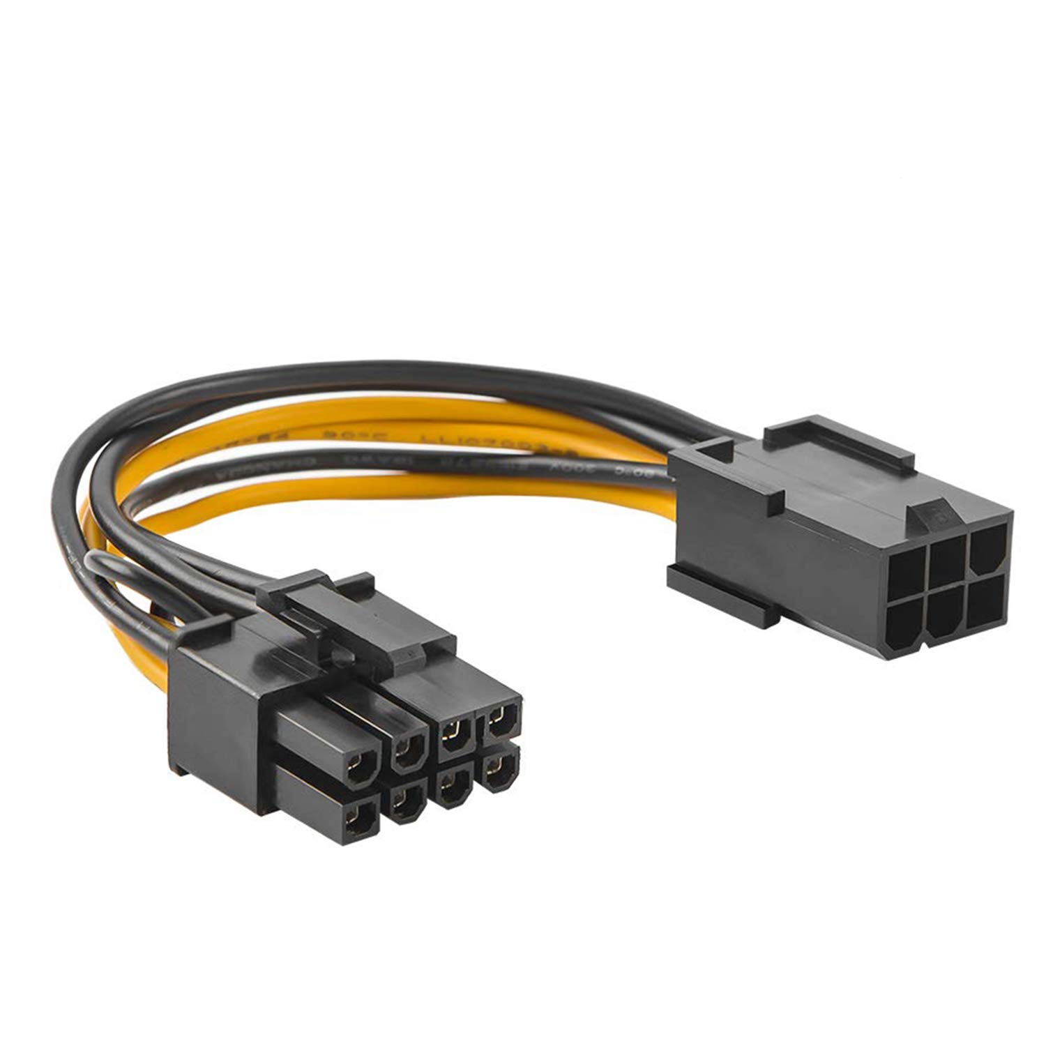 Mua 6 Pin PCIe to 8 Pin PCIe Convert Power Cable, 6 Pin Male to 6+2 Pin ...