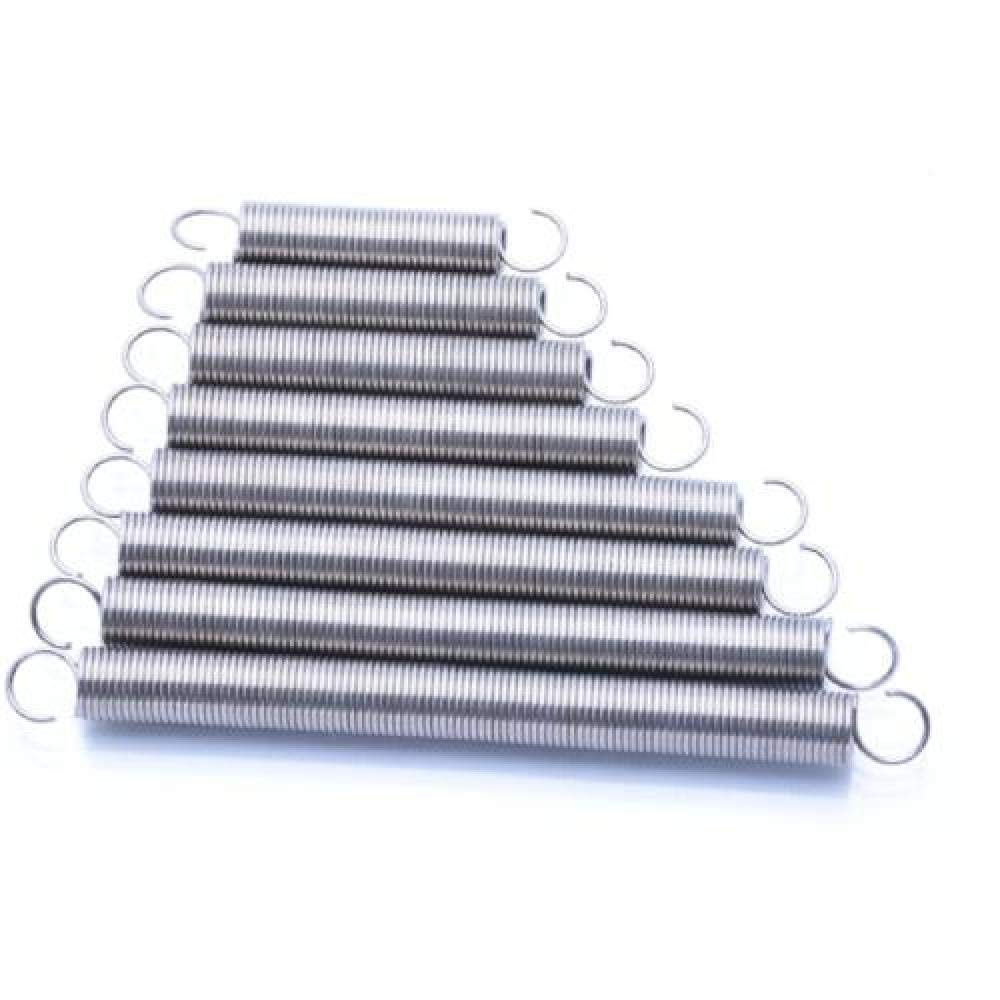 Wire Diameter 1 Outer Diameter 8, Stainless Steel Extension Spring ...