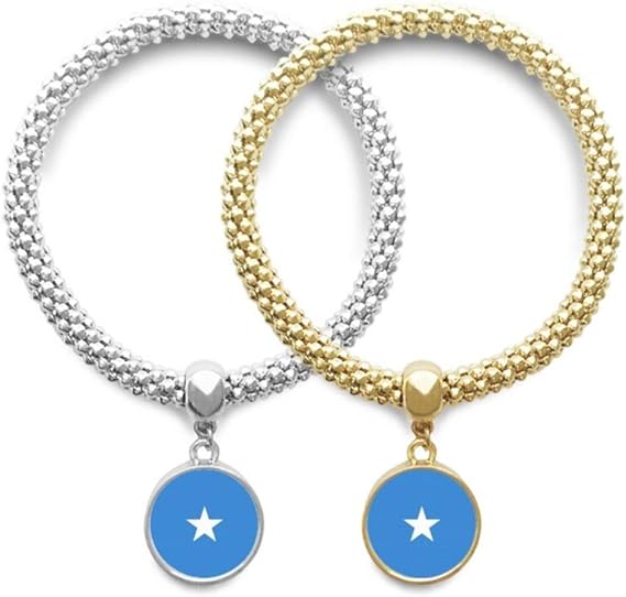 DIYthinker Somali National Flag Africa Country Lover Bracelet Bangle ...