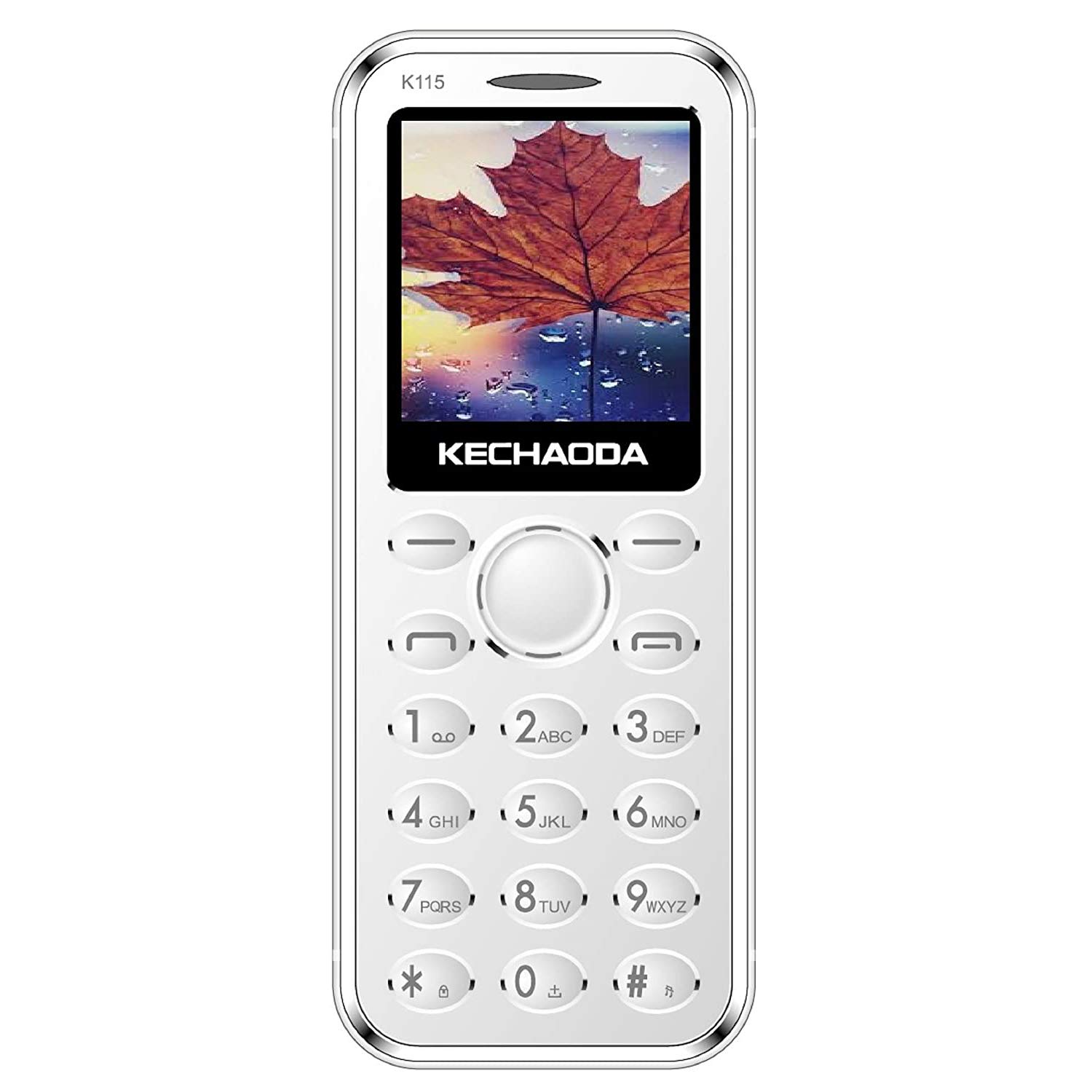 KECHAODA K115 with Dual Sim 1.44"" inch QQVGA Phone (Black + Silver ...