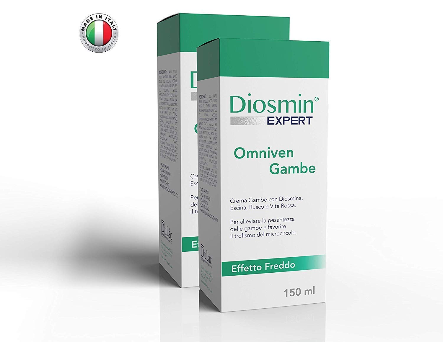 Diosmin Expert - Omniven Legs - BIPACK OFFER - Refreshing Gel Cream for ...