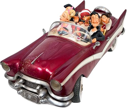 Guillermo Forchino Polyresin Comic Art Of The Fabulous Fifties - Red ...