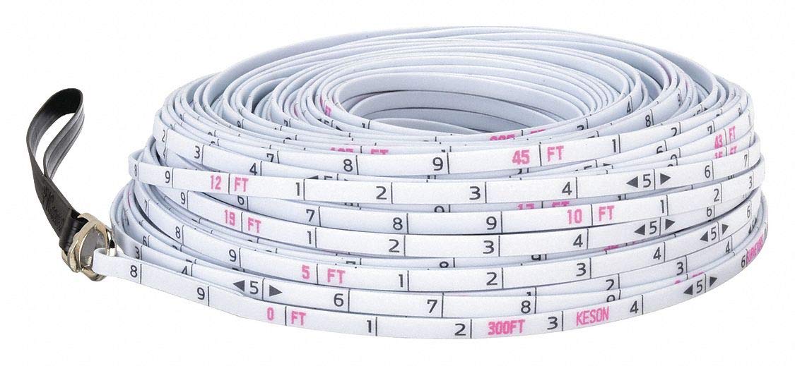 Surveyor Rope, 1/4 In x 300 ft, In./Ft.: Amazon.com: Industrial ...