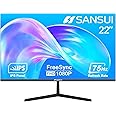 Amazon.com: SANSUI Computer Monitor 22 inch IPS FHD 1080P PC Monitor ...