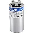 BOJACK 55+15 uF 55/15 MFD ±5% 250V CBB65B Dual Run Circular Start Capacitor for AC Motor Run or ...