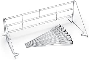 Amazon.com : Weber Elevations Tiered Cooking System Grill Rack And ...