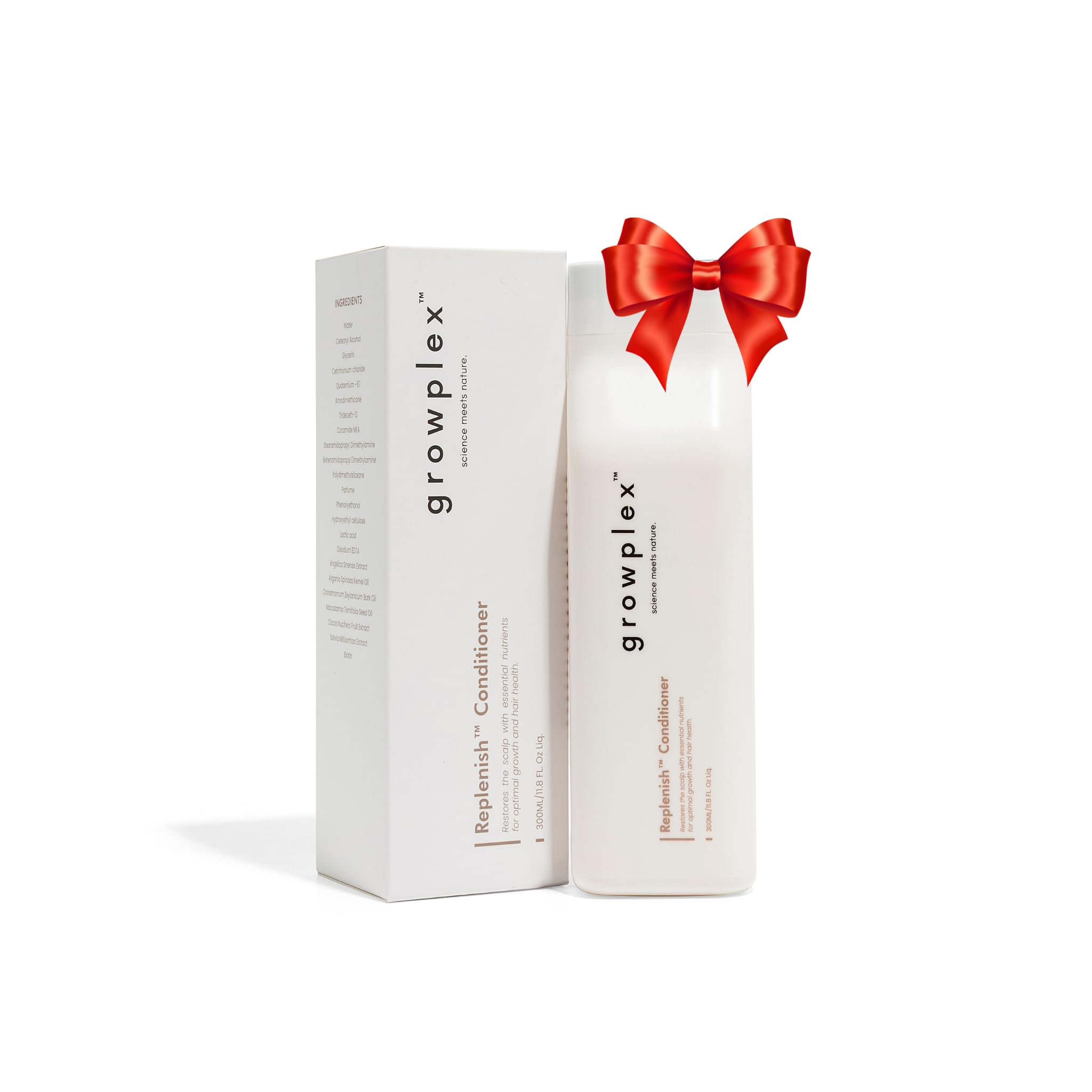 Growplex Replenish Conditioner – Hydrating Botanical Blend with Biotin ...