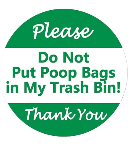 No Diapers In Trash Sign