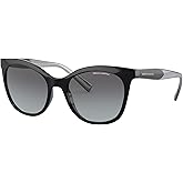 Amazon.com: Emporio Armani Women's EA4025 Cat Eye Acetate Sunglasses ...