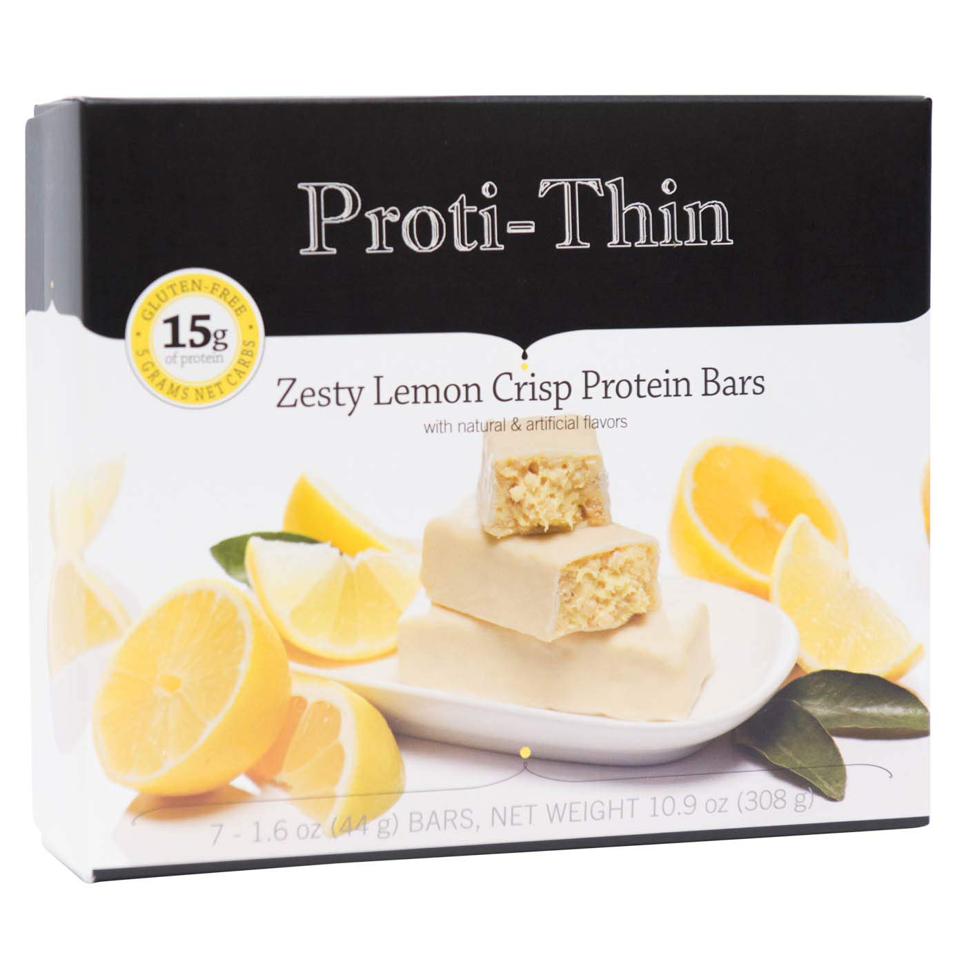 Amazon.com : Proti-Thin - Chocolate Crisp Protein Bar - 15g Protein ...