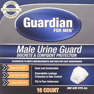 Amazon.com: Guardian for Men, Male Urine Guard, 30ct: Health & Personal ...