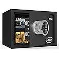 [ 0.77 Cu.ft. ]PATRON Safe Box with Key,Digital Security Home Safe ...