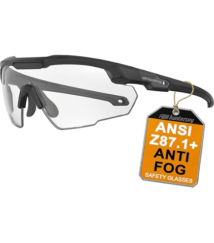 ESS 740-0287 ESS Clear Fire Goggle - Anti-Fog, Scratch-Resistant Safety ...