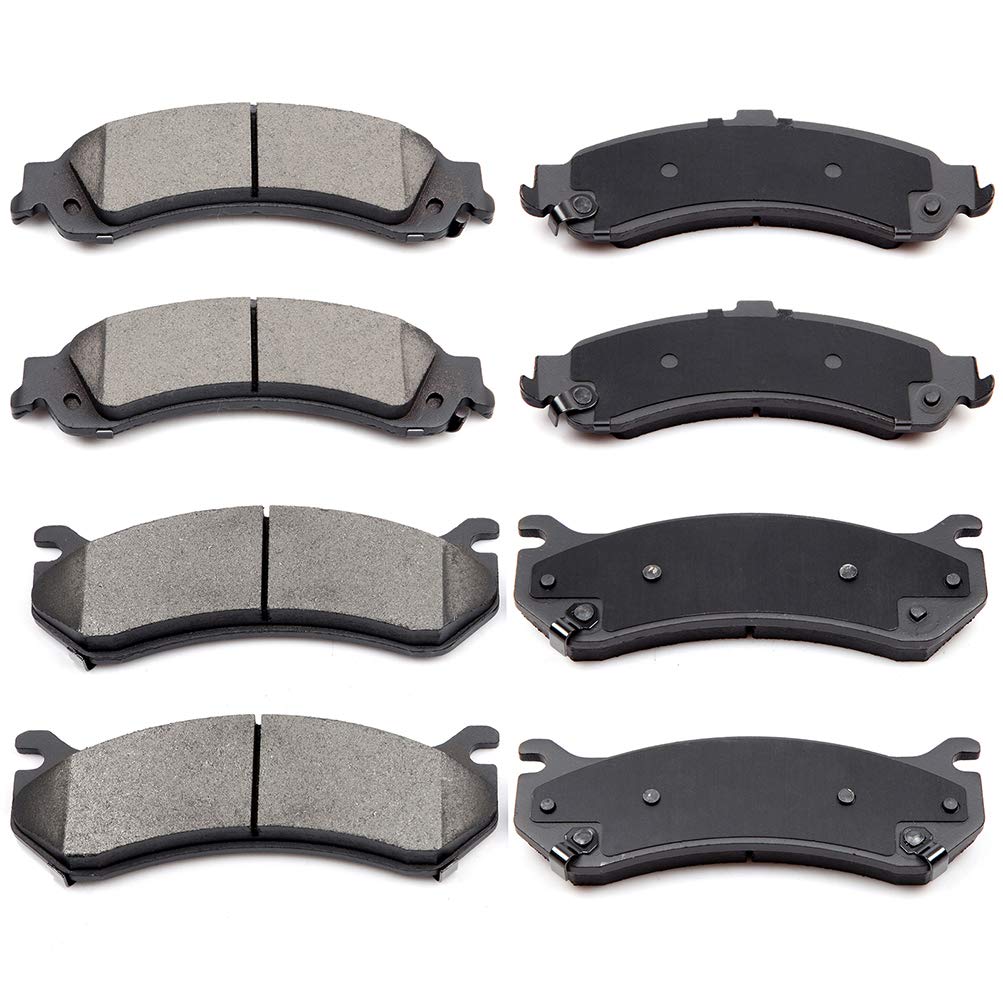 ECCPP D834 D785 Ceramic Brake Disc Pad fit for Cadillac Escalade EXT ...