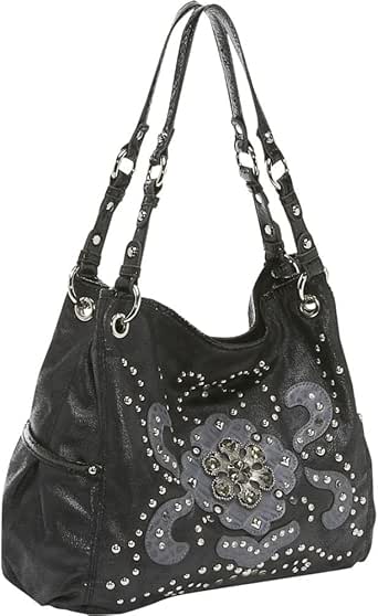 KATHY Van Zeeland Charm & Mystique Shopper, Black, one size: Handbags ...