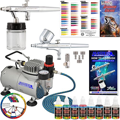 Complete Professional Master Airbrush Multi-Purpose Airbrushing System ...