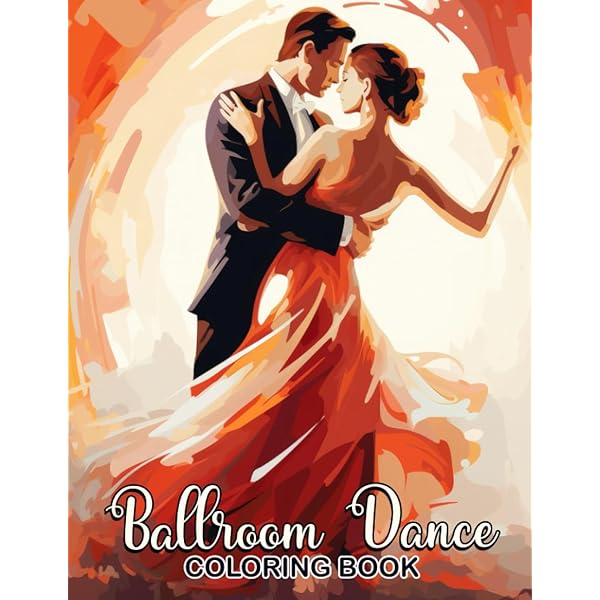 Ballroom Dancing Coloring Pages