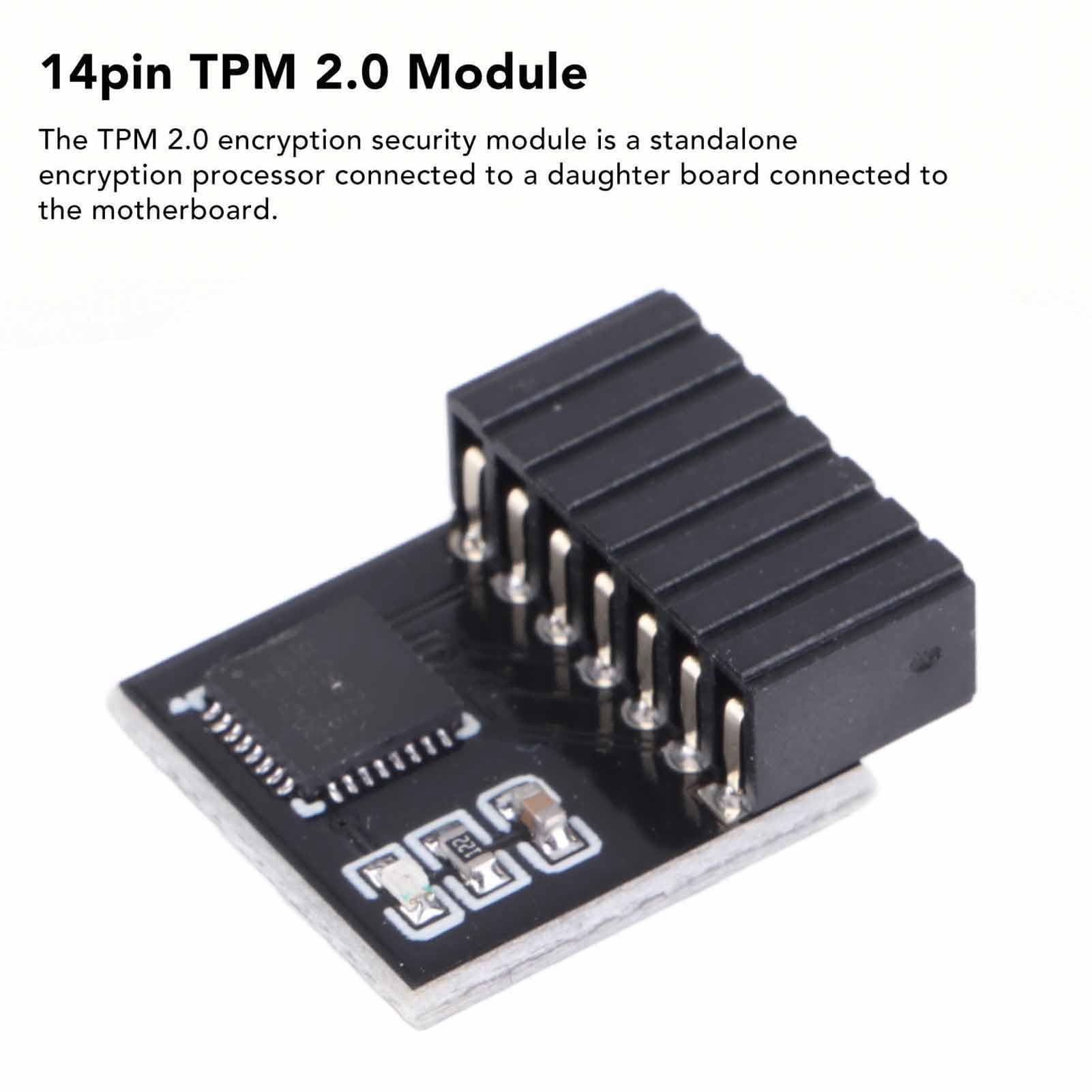 Mua Module, 14Pin Secure Storage Encryption Security Module Remote Card for ASUS Motherboard for ...
