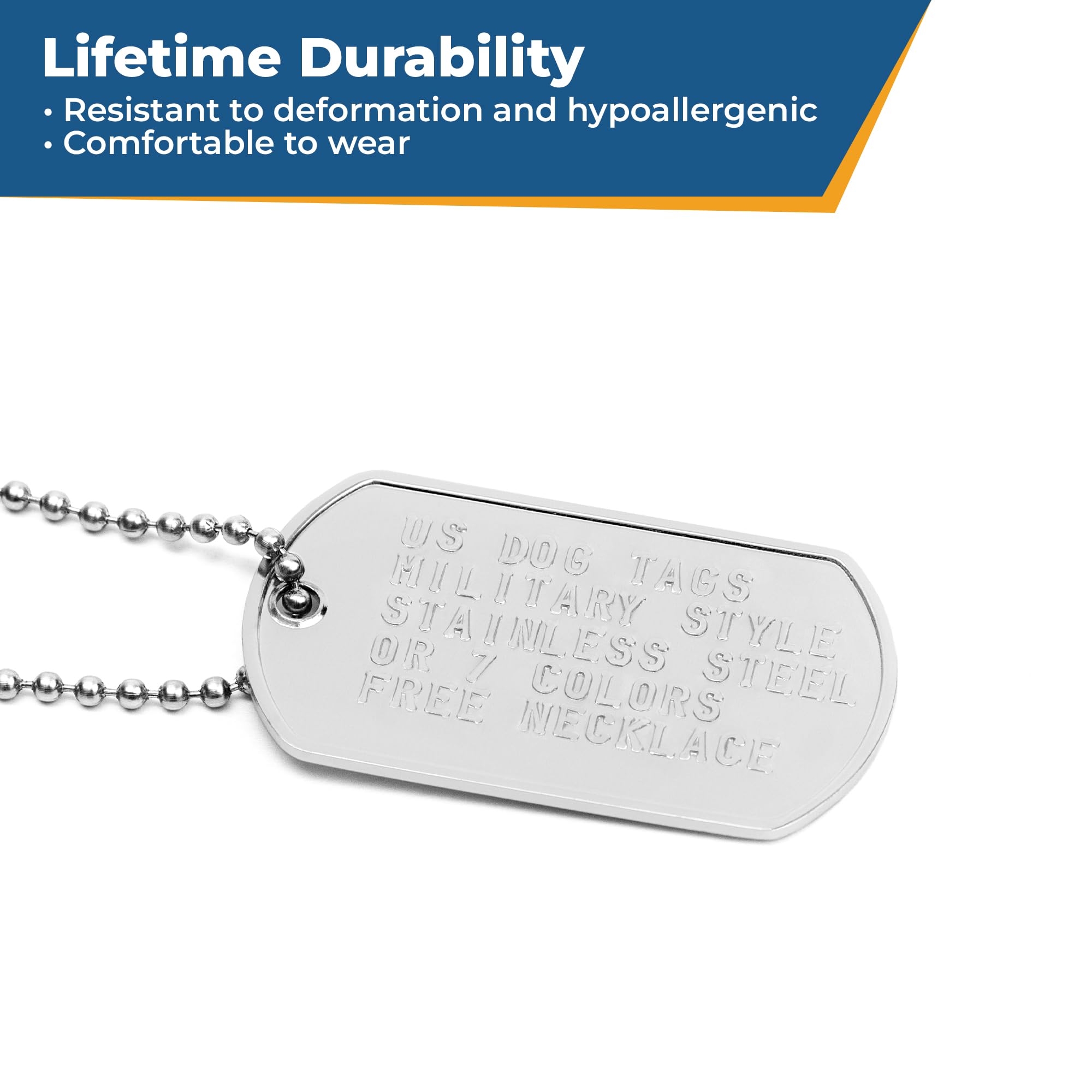 Mua GoTags Pet ID Custom US Military Dog Tag Personalized ID Set ...