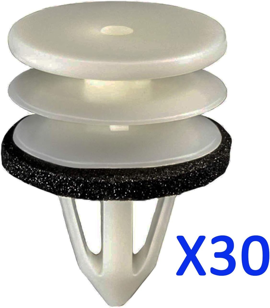 Amazon.com: Platicat 30 GM Door Panel Clips W/Sealer Hummer H2 11519031 ...