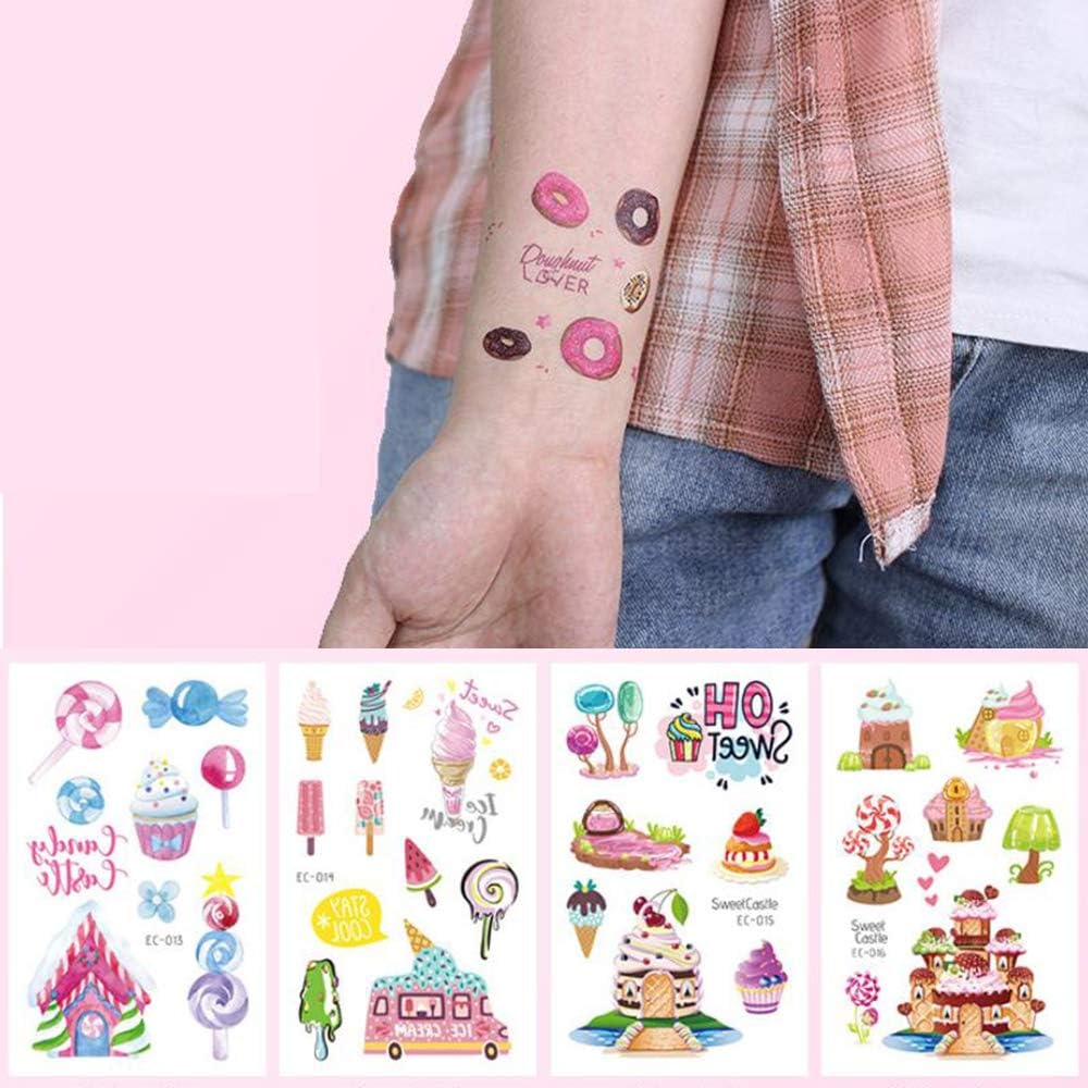 Xinlie Temporary Tattoos Kid Friendly Fake Waterproof Tattoo Sticker ...