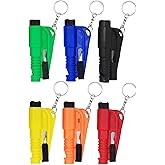 Amazon.com: PIFOOG 12 Pcs Car Window Breaker Keychain Tool Seatbelt Cutter 3 in 1 Emergency ...