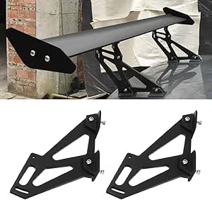 Amazon.com: Spoiler Mount Brackets Universal Car Rear Wing Trunk Racing ...