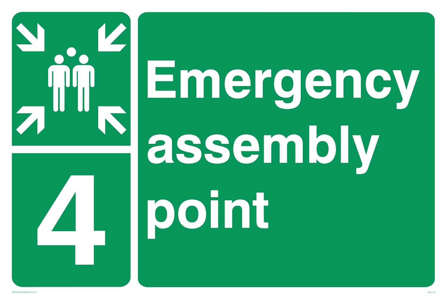 Emergency Assembly Point 4 – Replaces Sy476(4) – BigaMart
