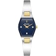 Amazon.com: Bulova Ladies Modern Gemini Diamond Silver and Gold ...