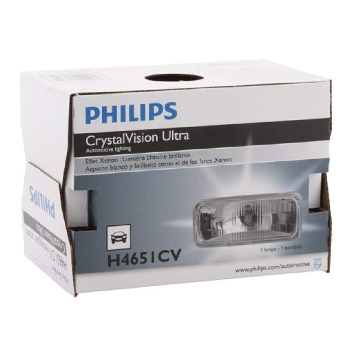 Philips Automotive Lighting H4651 CrystalVision ultra Upgrade Xenon ...