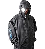 Mens Location Galactic Airmans Waterproof Goggle Jacket Military Hooded ...