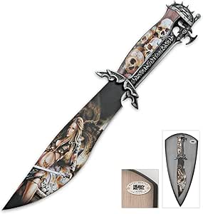 Heavy Metal Destroyer Dagger - Fixed Blade Tool Knives - Amazon.com