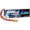 Amazon.com: Zeee 3S Lipo Battery 5200mAh 50C 11.1V RC Batteries with XT60 Connector Soft Case ...