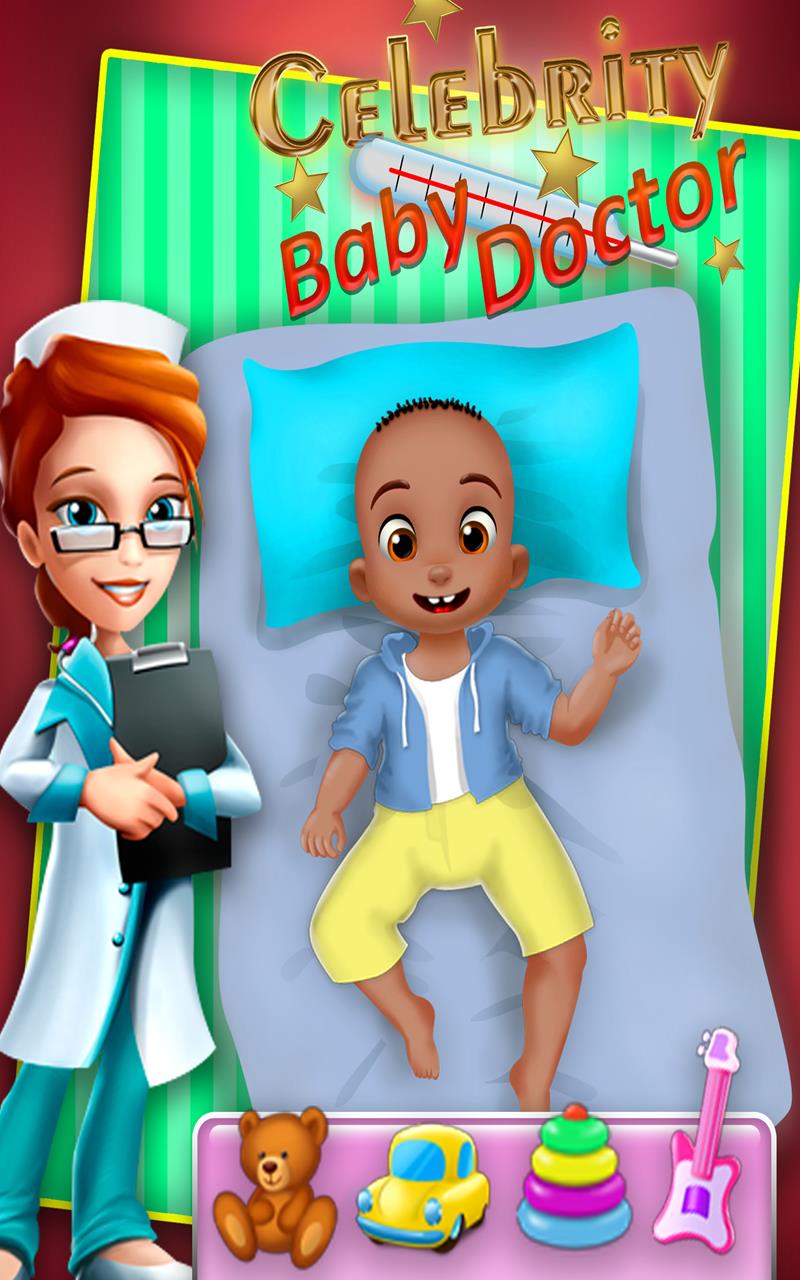 Celebrity New Baby Doctor Maternity Bath & Dressup Free Games For Kids ...