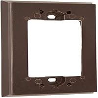 Leviton 6197 Shallow Wallbox Extender for Decora/GFCI Device, Brown ...