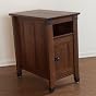 Amazon.com: Sauder Carson Forge Side Table, Washington Cherry finish ...