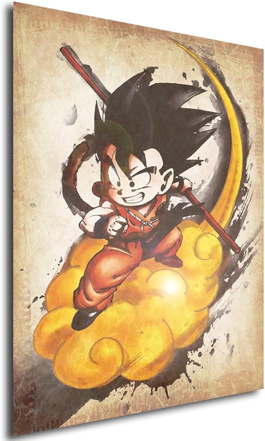 Instabuy Poster Dragon Ball Wanted Goku (Variant) - A3 (42x30 cm ...