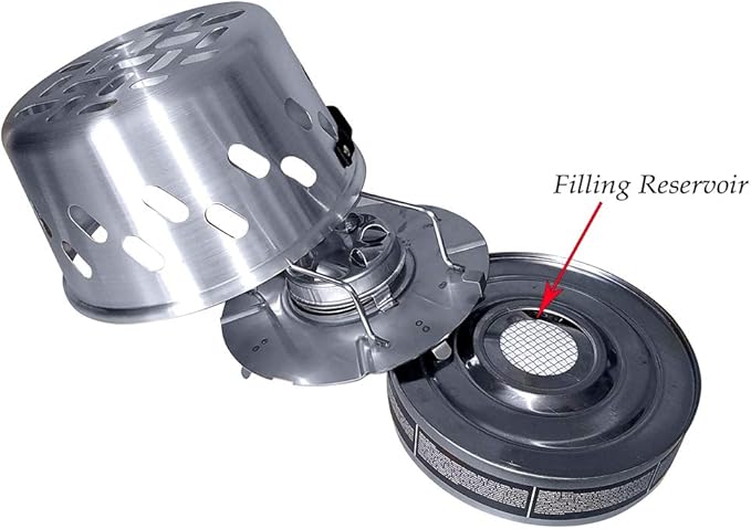 Amazon.com: Dometic ORIGO 5100 Heat Pal - Non-Pressurized Alcohol Stove ...