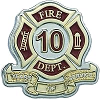 Amazon.com: 20 Years of Service Lapel Pin Award Fire Department ...
