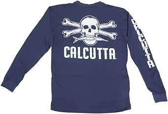 Amazon.com: Calcutta Men’s Original Logo Long Sleeve T-Shirt – Soft ...