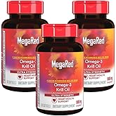 Amazon.com: MegaRed Ultra Strength 1000mg Omega-3 Krill Oil Supplement ...