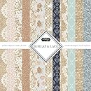 Amazon.com: Scrapbook Customs Themed Paper Scrapbook Kit, Burlap & Lace