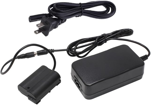 Camera AC Power Adapter/Charger Kit for Nikon Nikon V1, D800, D7200 ...