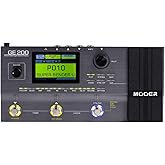 Amazon.com: MOOER GE200 Pro New Gen.4.0 Intelligent Multi Effects Pedal ...