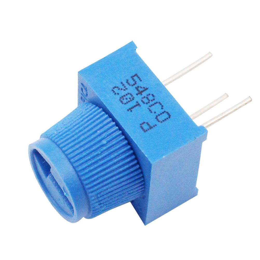 HELLOYEE 1K Ohm Breadboard Trim Potentiometer With Knob For Arduino ...